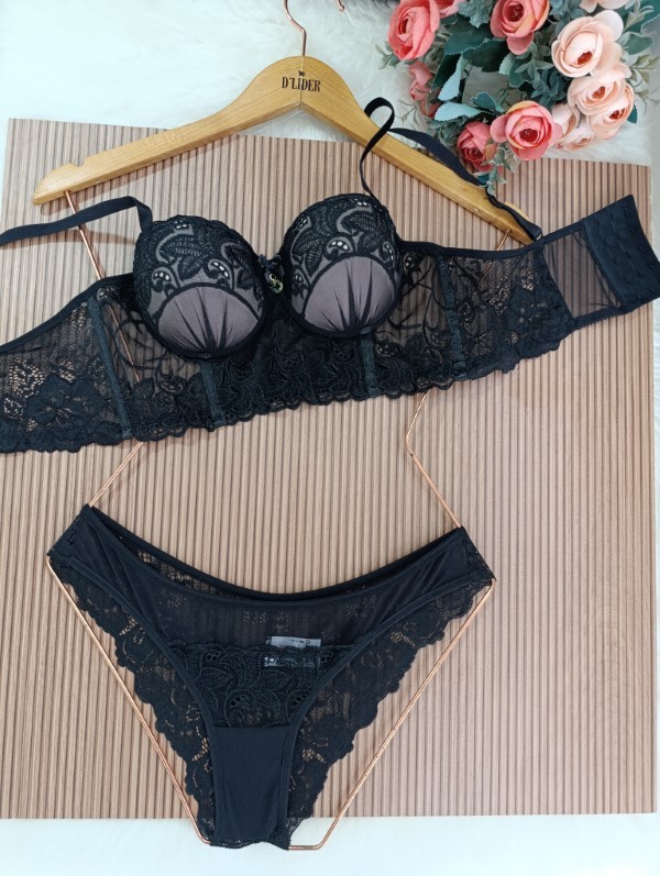 1047 Conjunto de lingerie | LAURHA | BRA INTIMATES